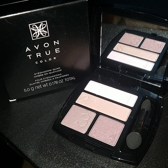 Avon | Makeup | Avon True Color Eyeshadow Quad Romantic Mauves | Poshmark